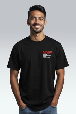 Camiseta NASA “The Worm” | 100% Algodão Premium